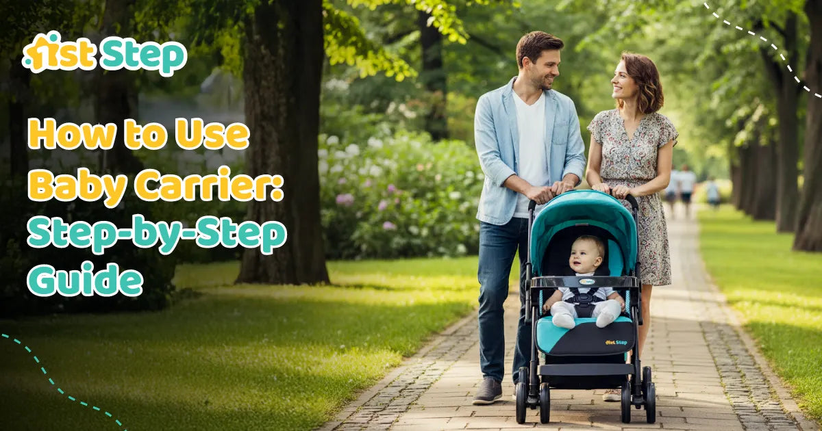 How to Use a Baby Carrier Safely: Step-by-Step Guide – 1st Step