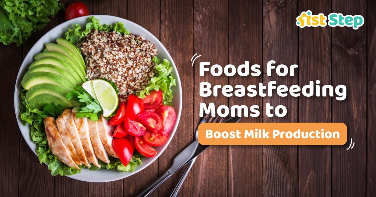 10 Foods for Breastfeeding Moms to Boost Milk Production | 1st Step