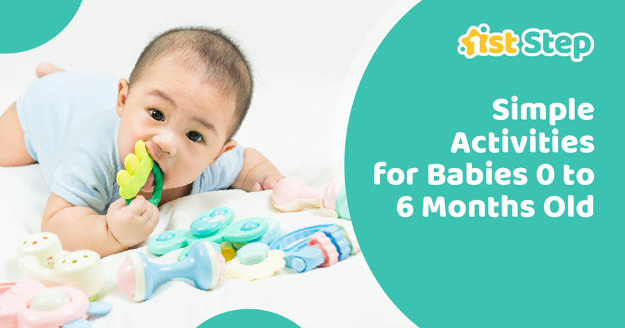 11 Simple Activities for Babies 0 to 6 Months Old – 1st Step
