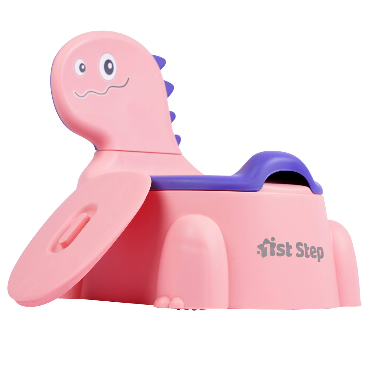 1st Step Baby Potty Seat/Potty Trainer Set Potty Box (Pink)